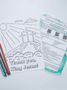 Free Printable Sunday School Easter Lesson for Kids - Homeschool With Mom